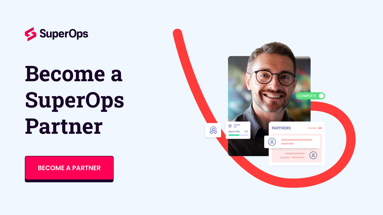 SuperOps Partner Program | Become a SuperOps Partner