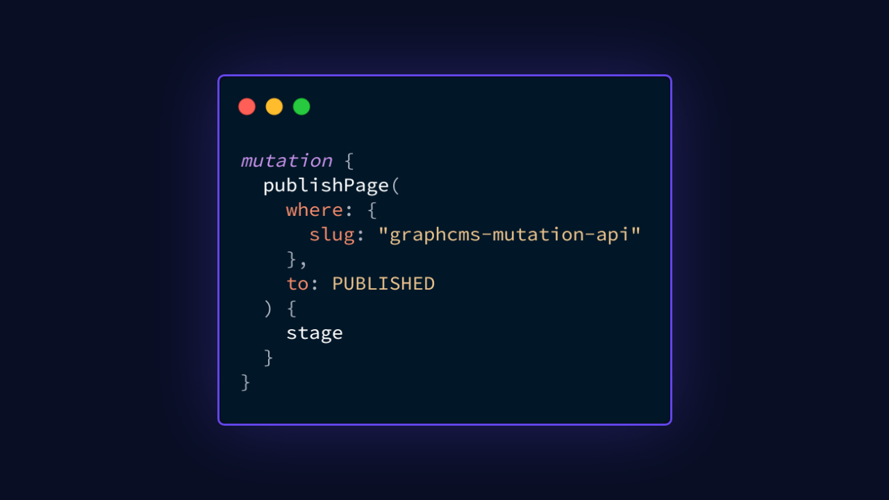 Get started with with GraphQL Mutations in Hygraph | Hygraph