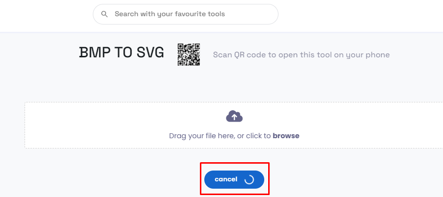 How to convert BMP to SVG