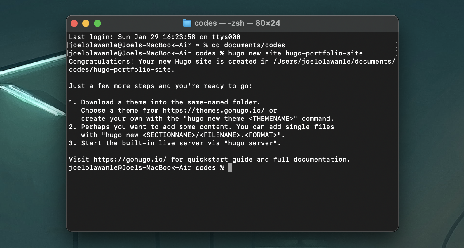 How to build a static site with Hugo | Hygraph