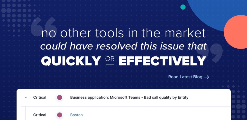 Microsoft Teams Lagging? How We Fixed the Issue in 10 Minutes. | Nexthink