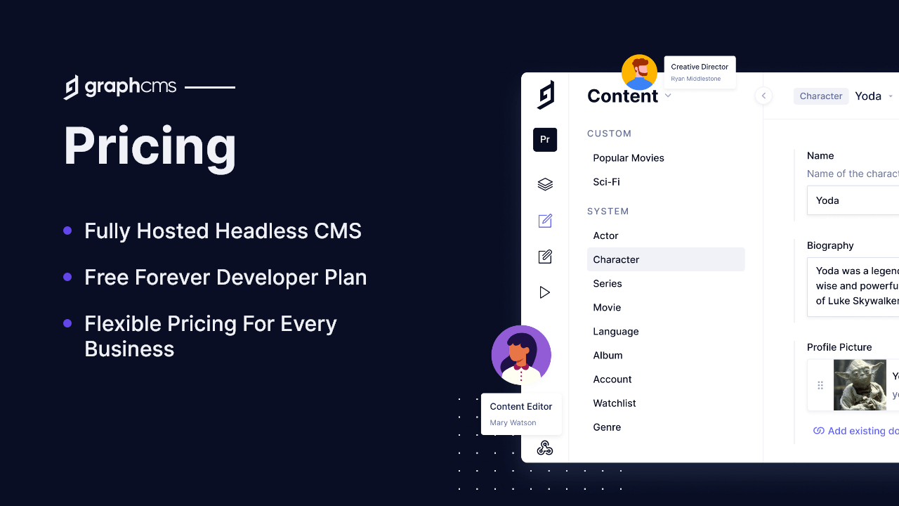 Plans & Pricing - Get started for free and scale as you grow | Hygraph