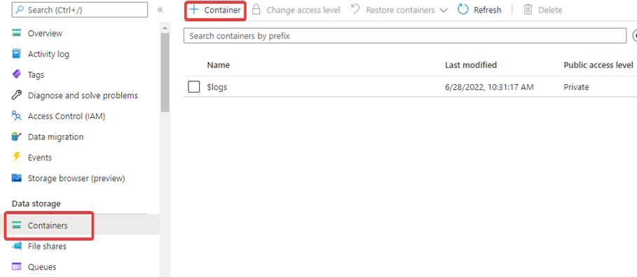Getting started with Cloud Storage - Microsoft Azure