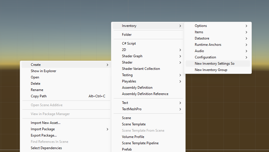 Setting up the Inventory Settings - Ultimate Grid Inventory - Docs RushAssets