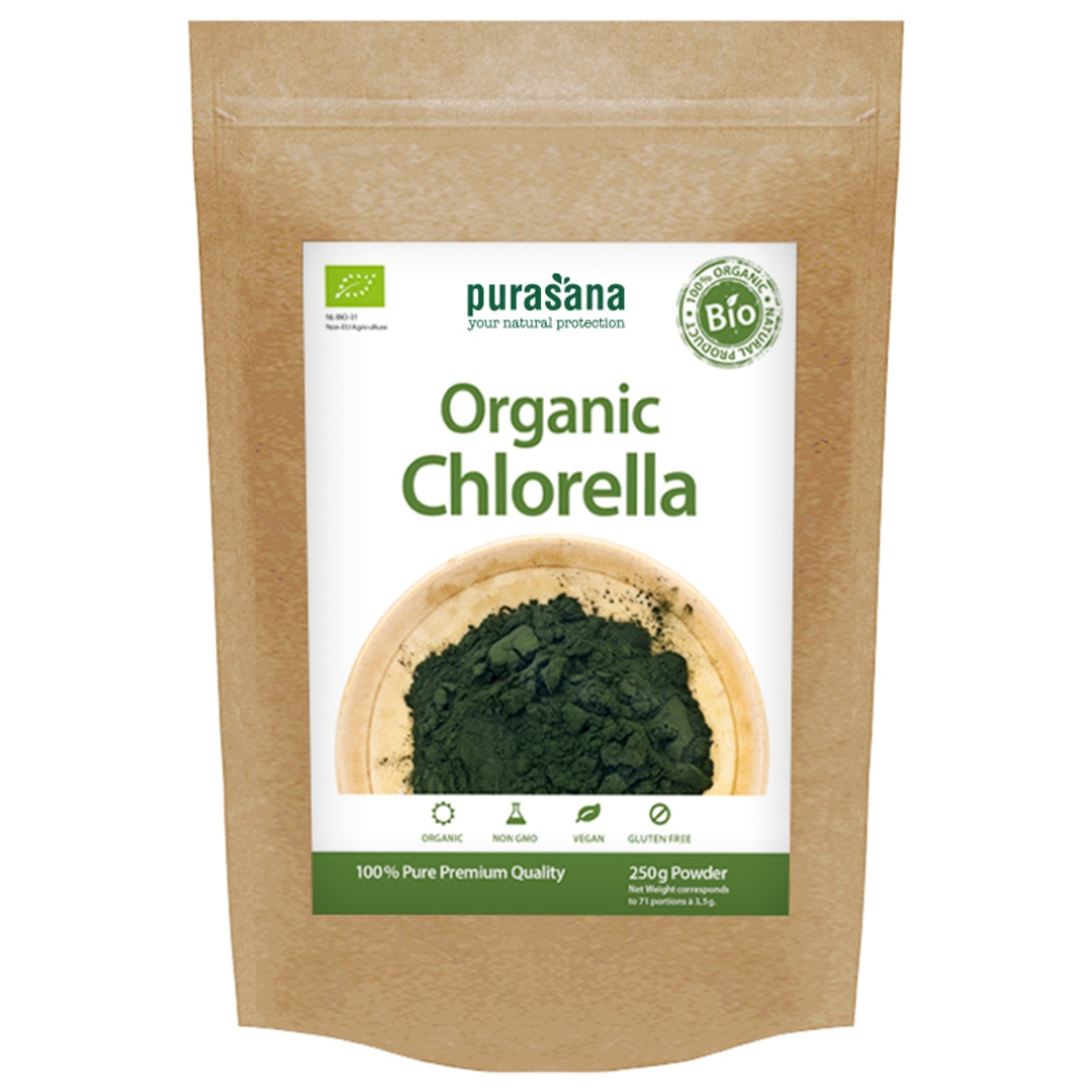 Chlorella Pulver bestellen | Bio Chlorella Pulver