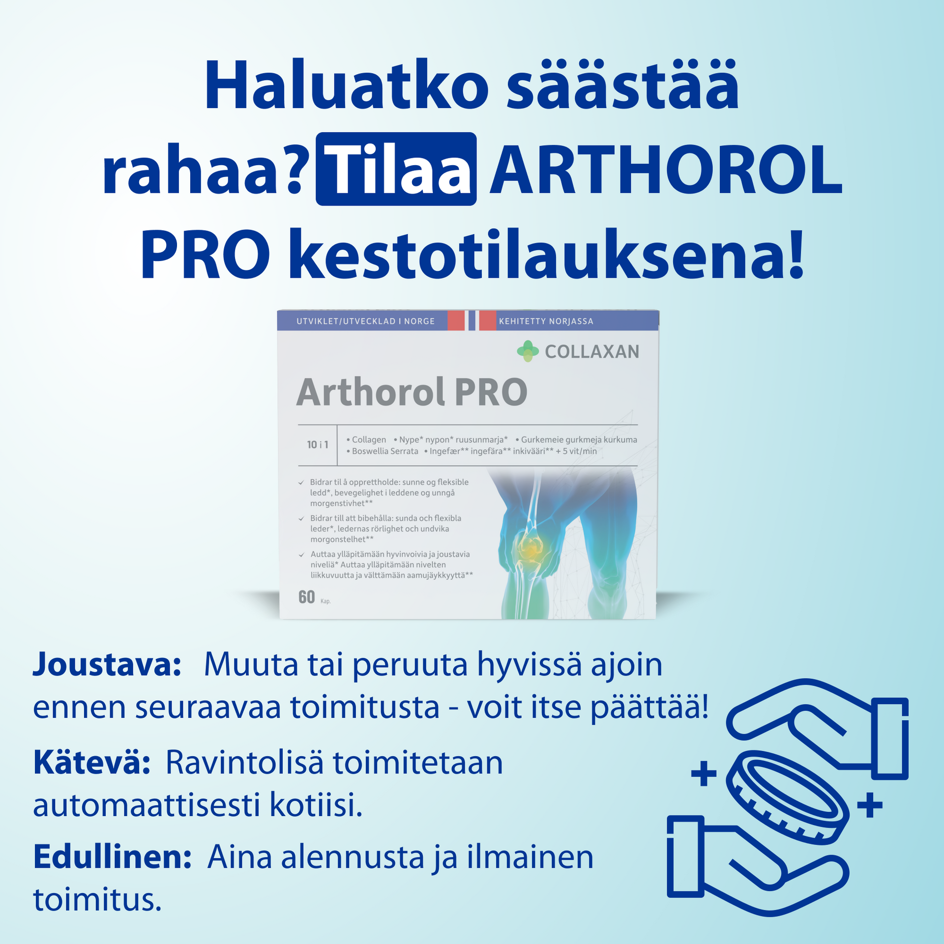 Tilaa Arthorol Pro | VitaminExpress.fi