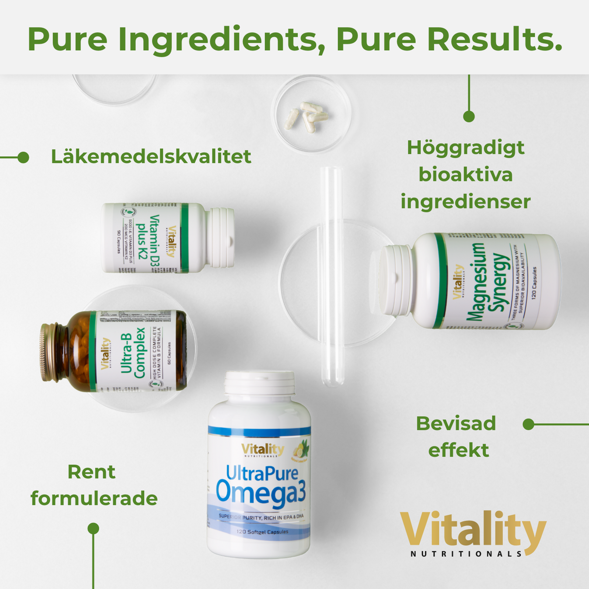 Beställ Multivitaminkapslar | Vitagen - VitaminExpress