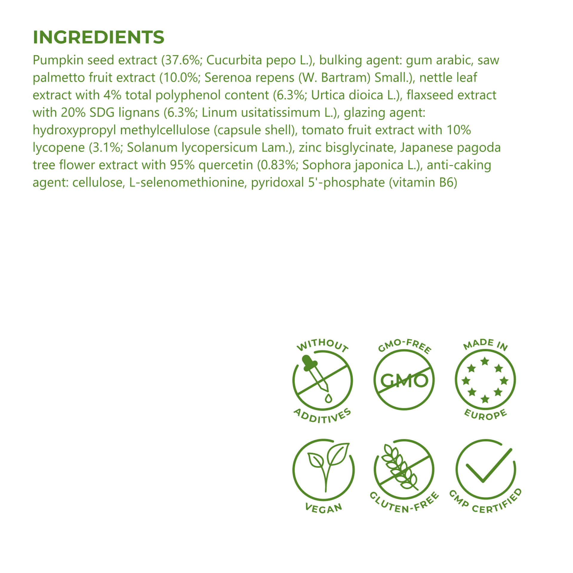 Order Prosta Pro - Pumpkin Seed Extract | VitaminExpress