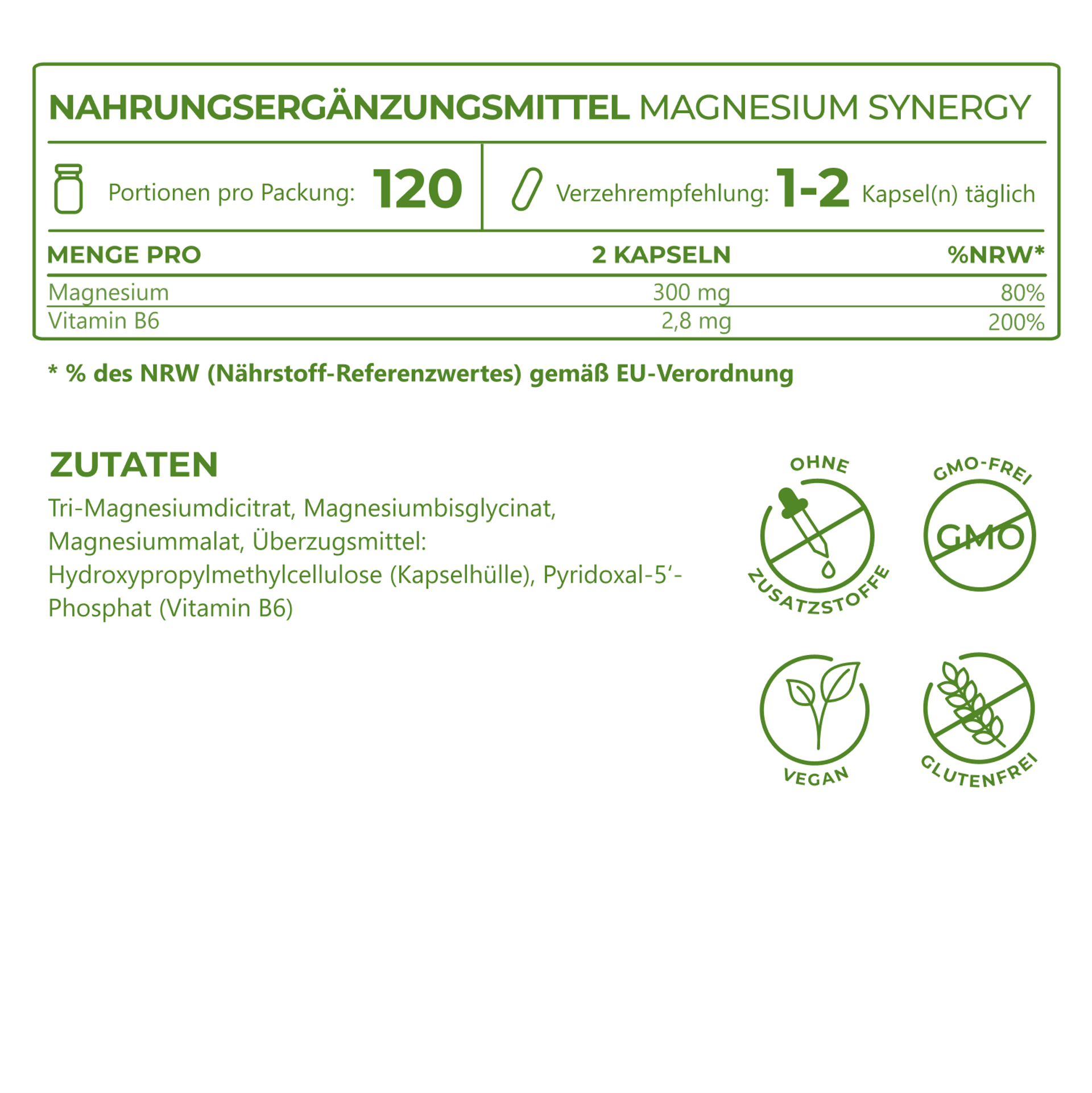 Magnesium Synergy bestellen | Vitaminexpress