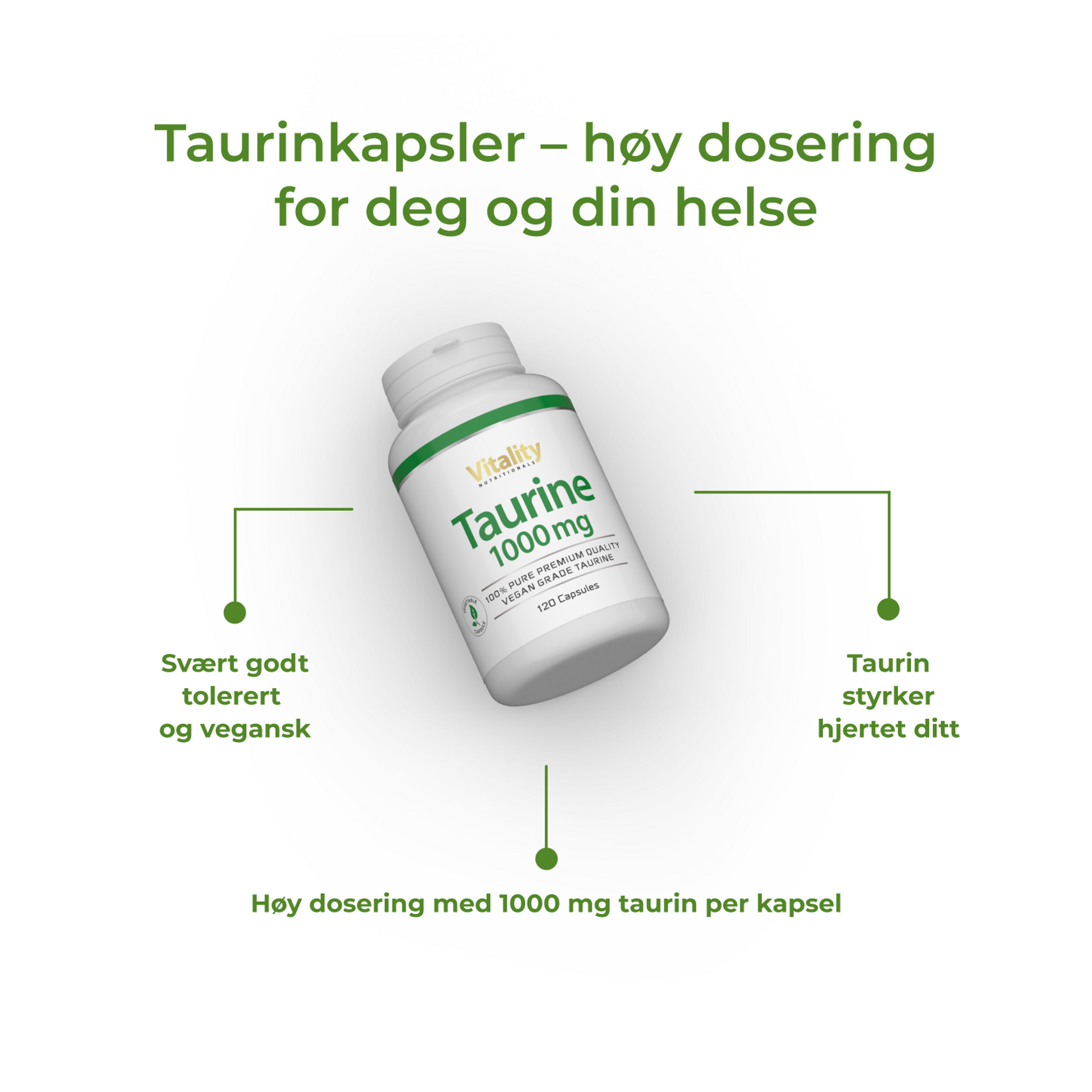 Bestill Taurin | VitaminExpress