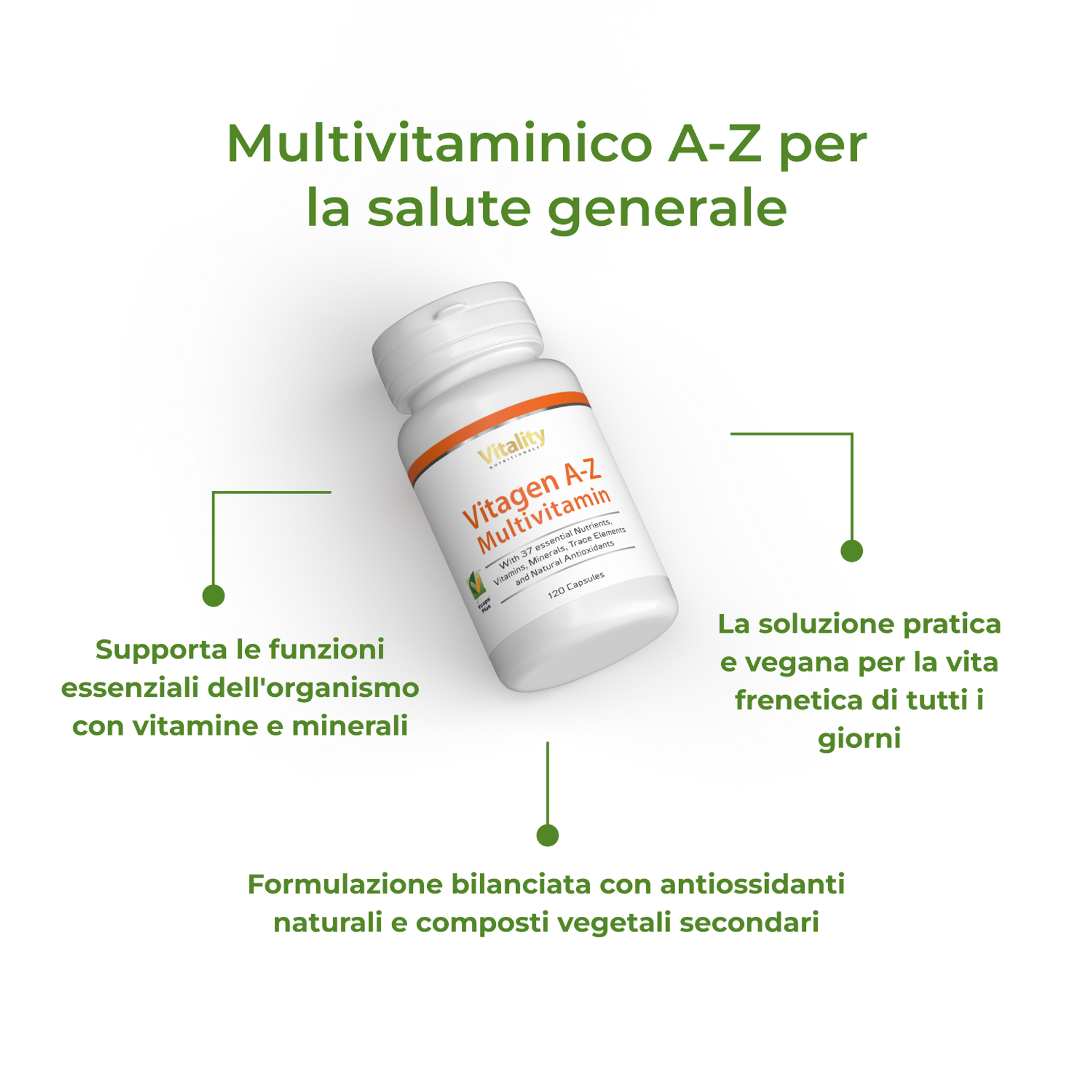 Compra capsule multivitaminiche - Vitagen - VitaminExpress