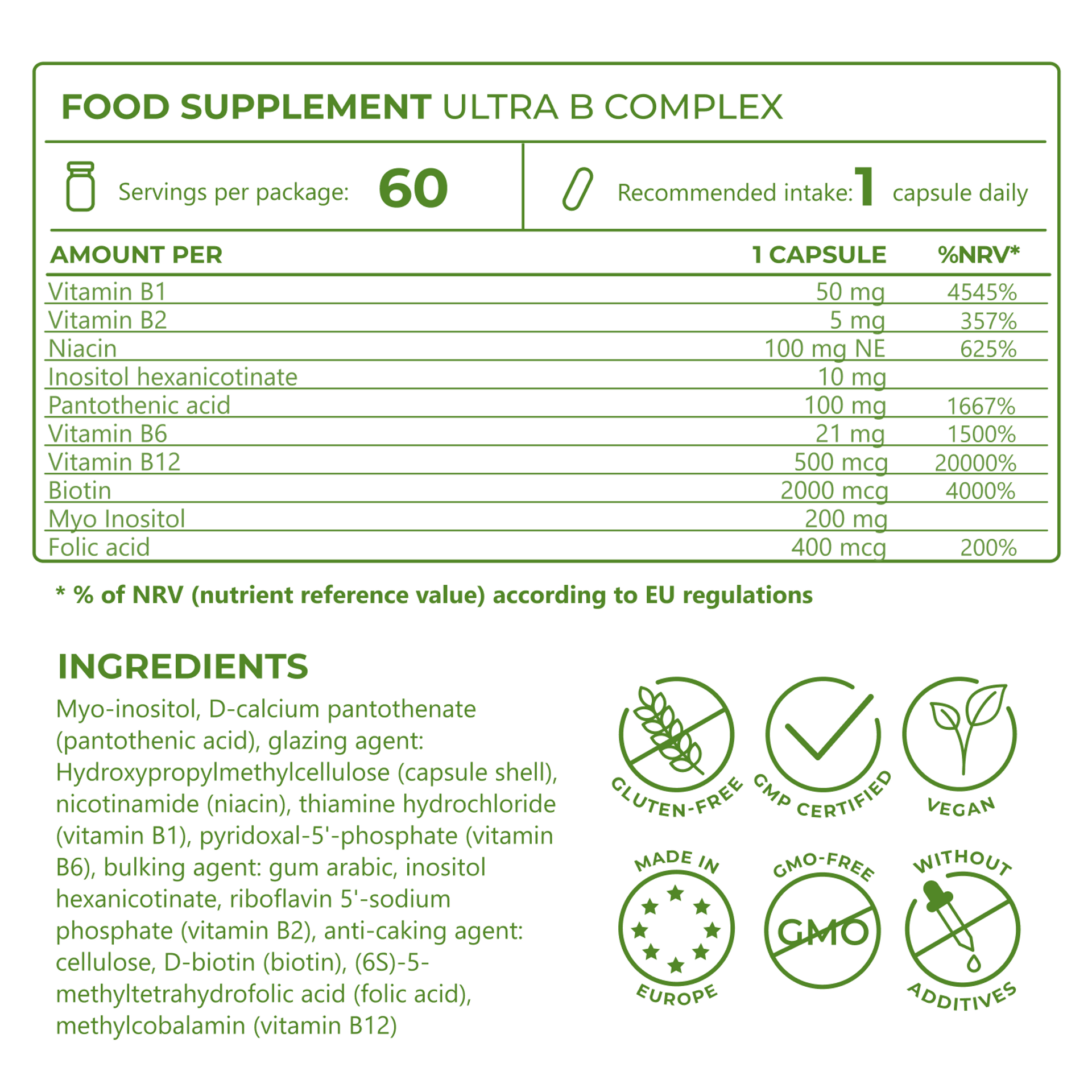 Order Ultra B Complex | Vitaminexpress