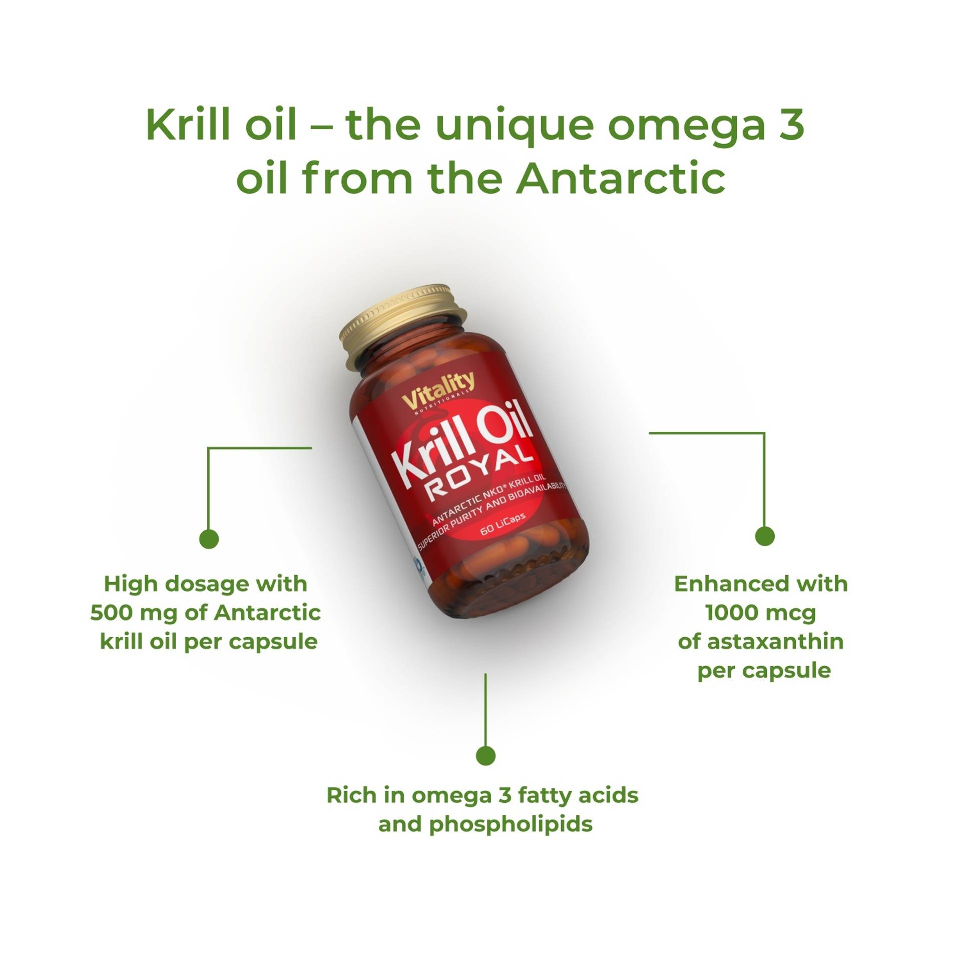 Compra Krill Oil Royal (Aceite de Krill) | VitaminExpress