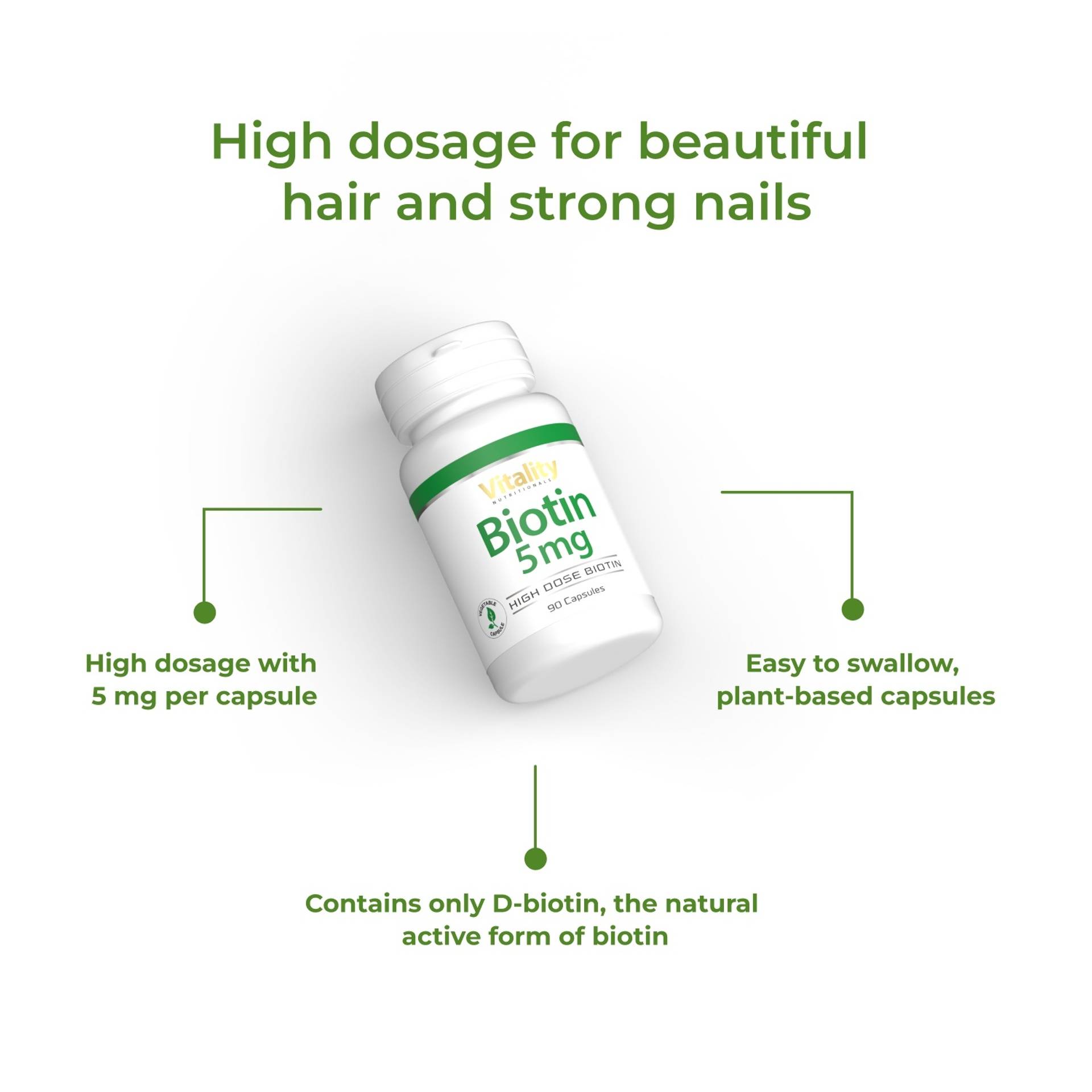 Pedir Biotina 5mg (5000 mcg) | Vitaminexpress