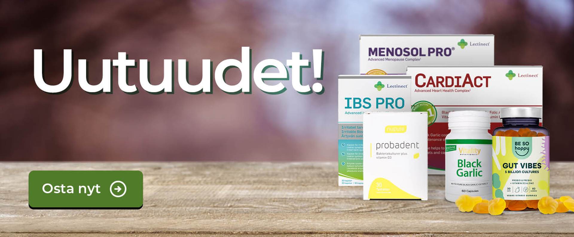 VitaminExpress: Osta vitamiinit ja ravintolisät netistä