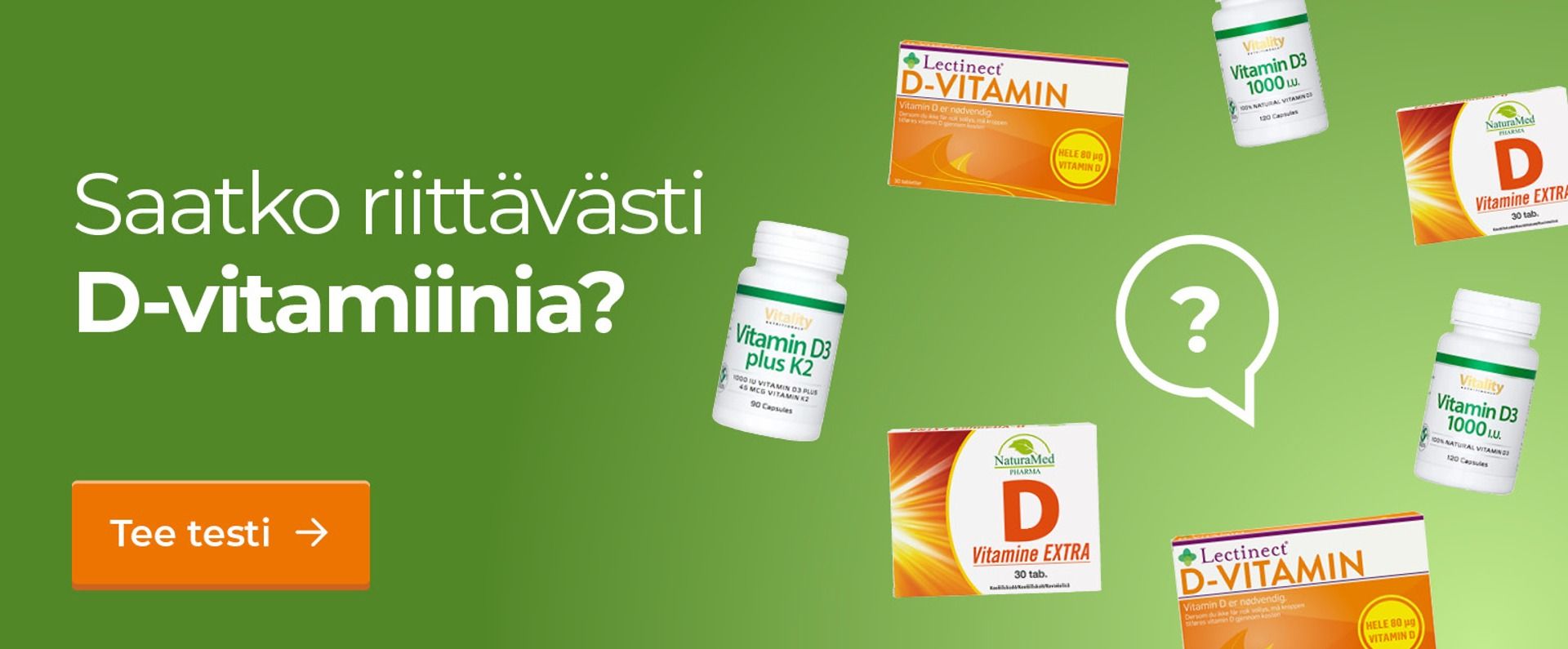 VitaminExpress: Osta vitamiinit ja ravintolisät netistä