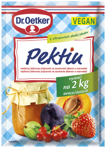 Pektín - Produkty