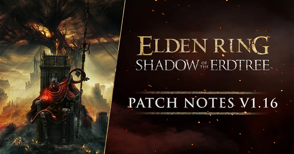 ELDEN RING Patch Notes Version 1.16 | Official Site