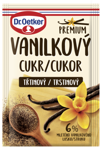 Premium Vanilkový cukr třtinový - Ochucené cukry | Dr. Oetker