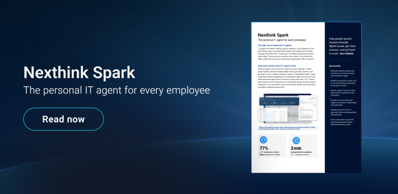 Spark | Nexthink