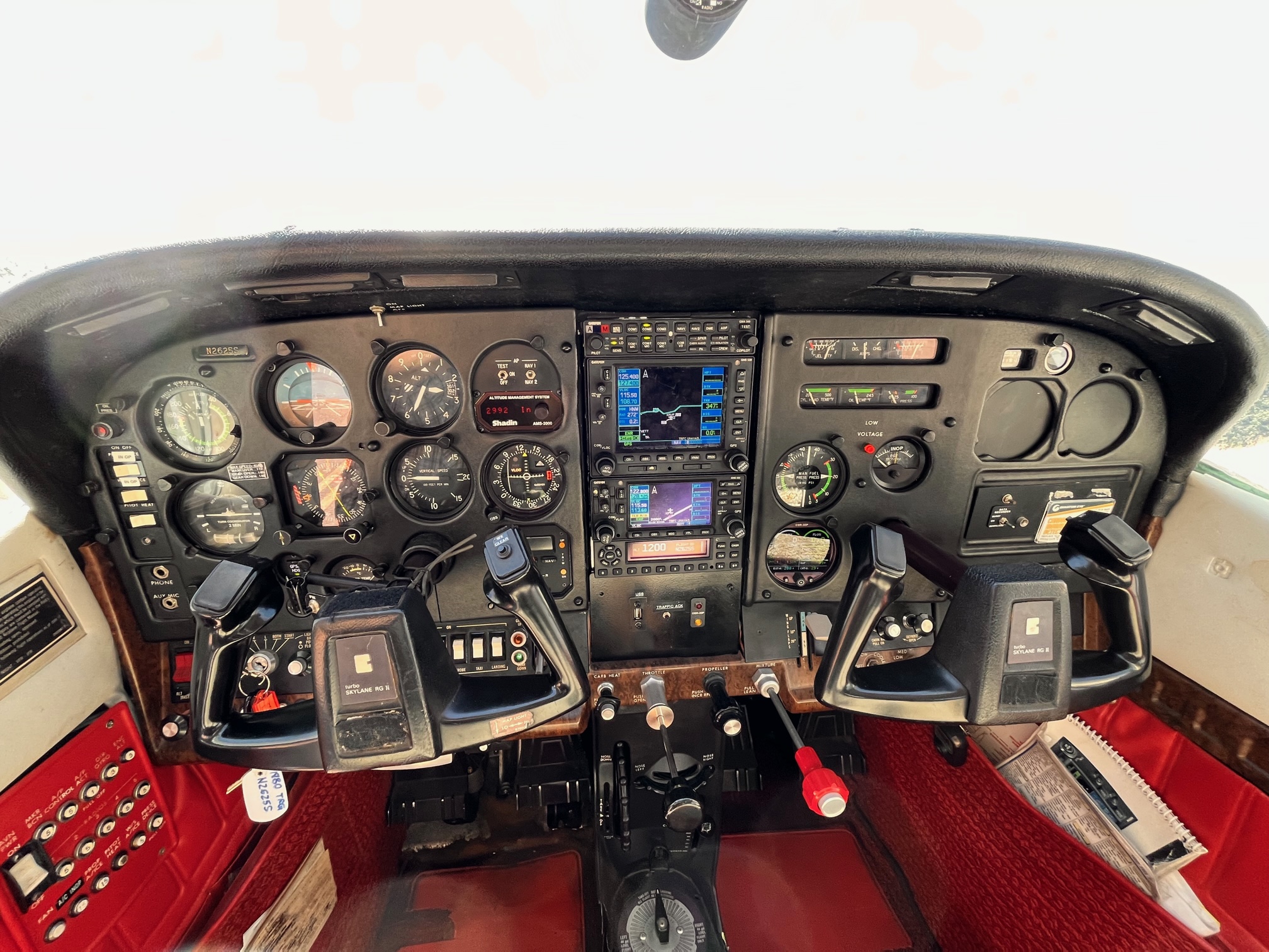 1980 Cessna 182 Turbo RG Skylane II. $195,500 (Here at Placerville) N2625S