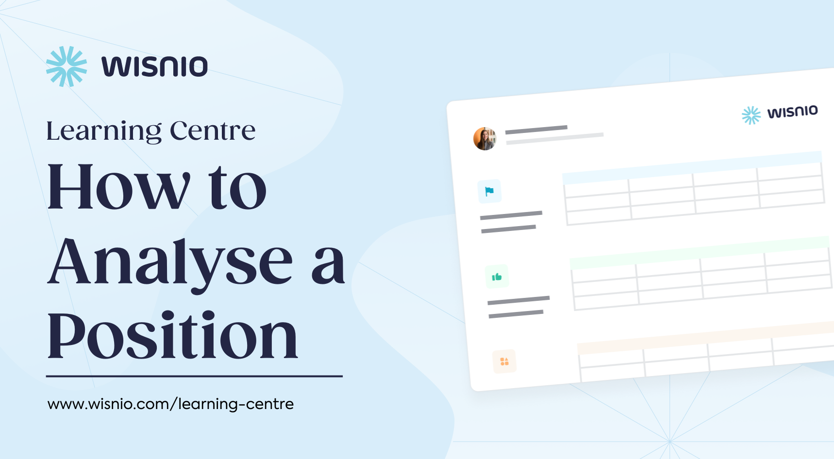 How to Analyse a Position - Wisnio Learning Centre