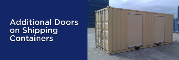 Installing Additional Doors in a Shipping Container | Container ...