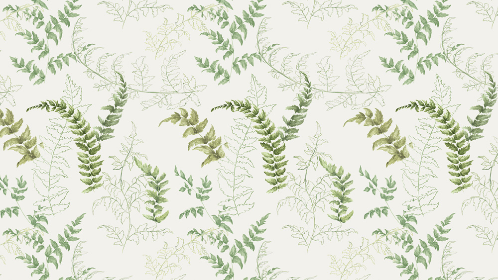 Fern 01: Green Fern Wallpaper - Botanical Wallpaper | Lick