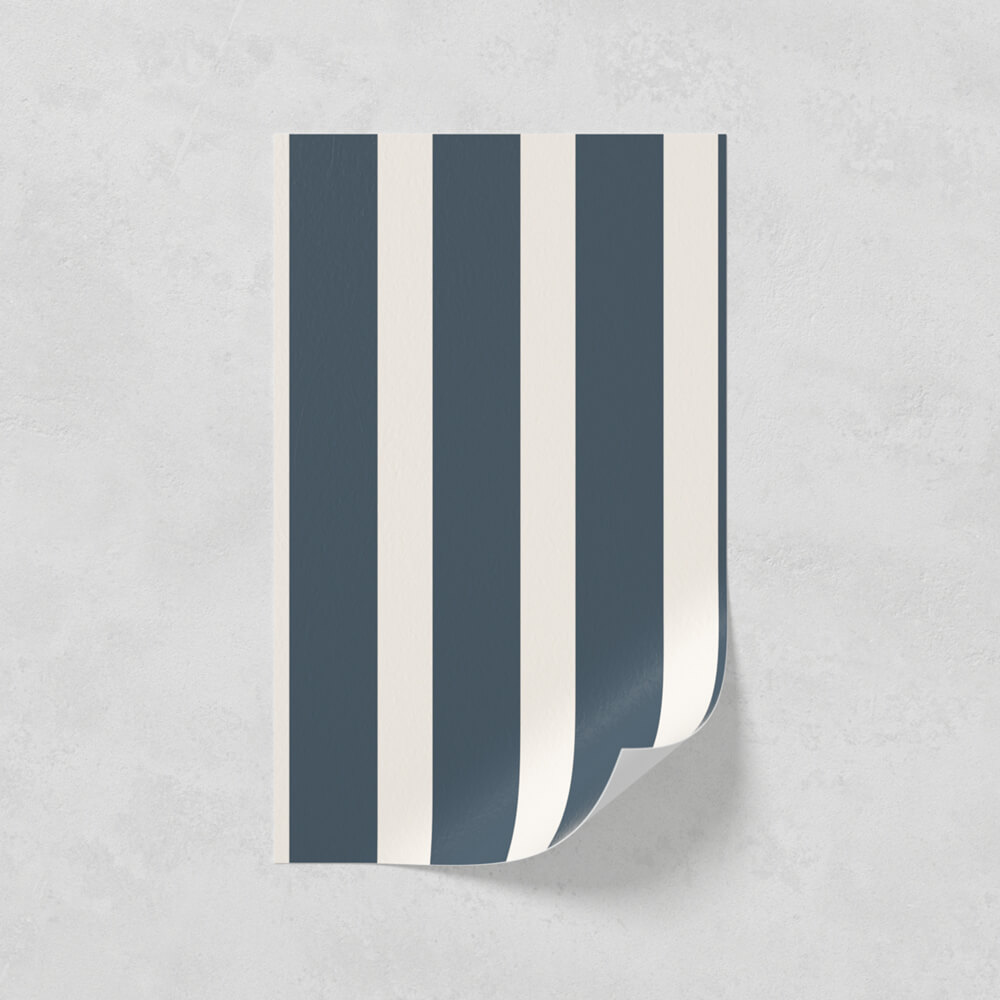 Stripes 02: Pink & Blue Stripes - Modern Wallpaper | Lick