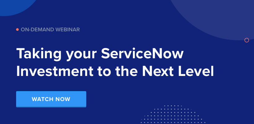 Taking your ServiceNow investment to the next level with Nexthink ...