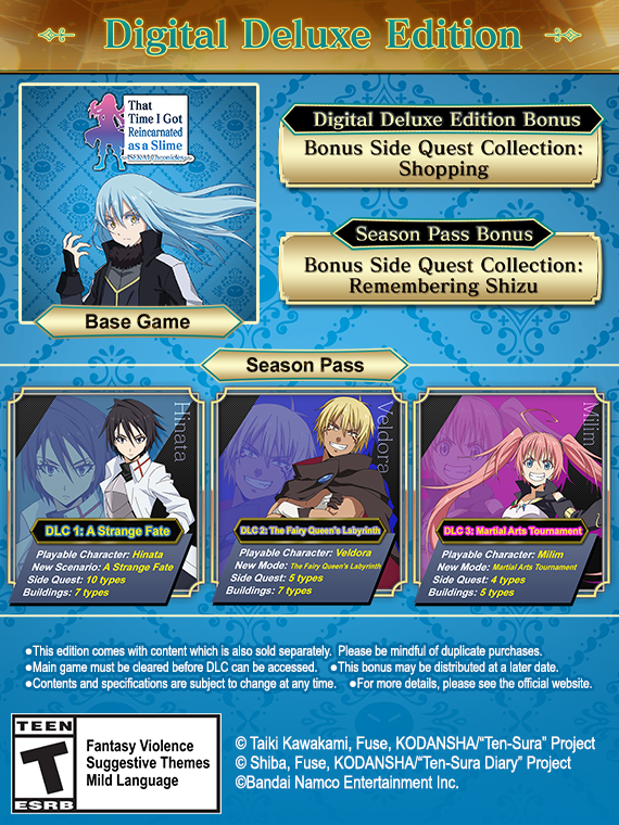 That Time I Got Reincarnated as a Slime ISEKAI Chronicles | Official Site