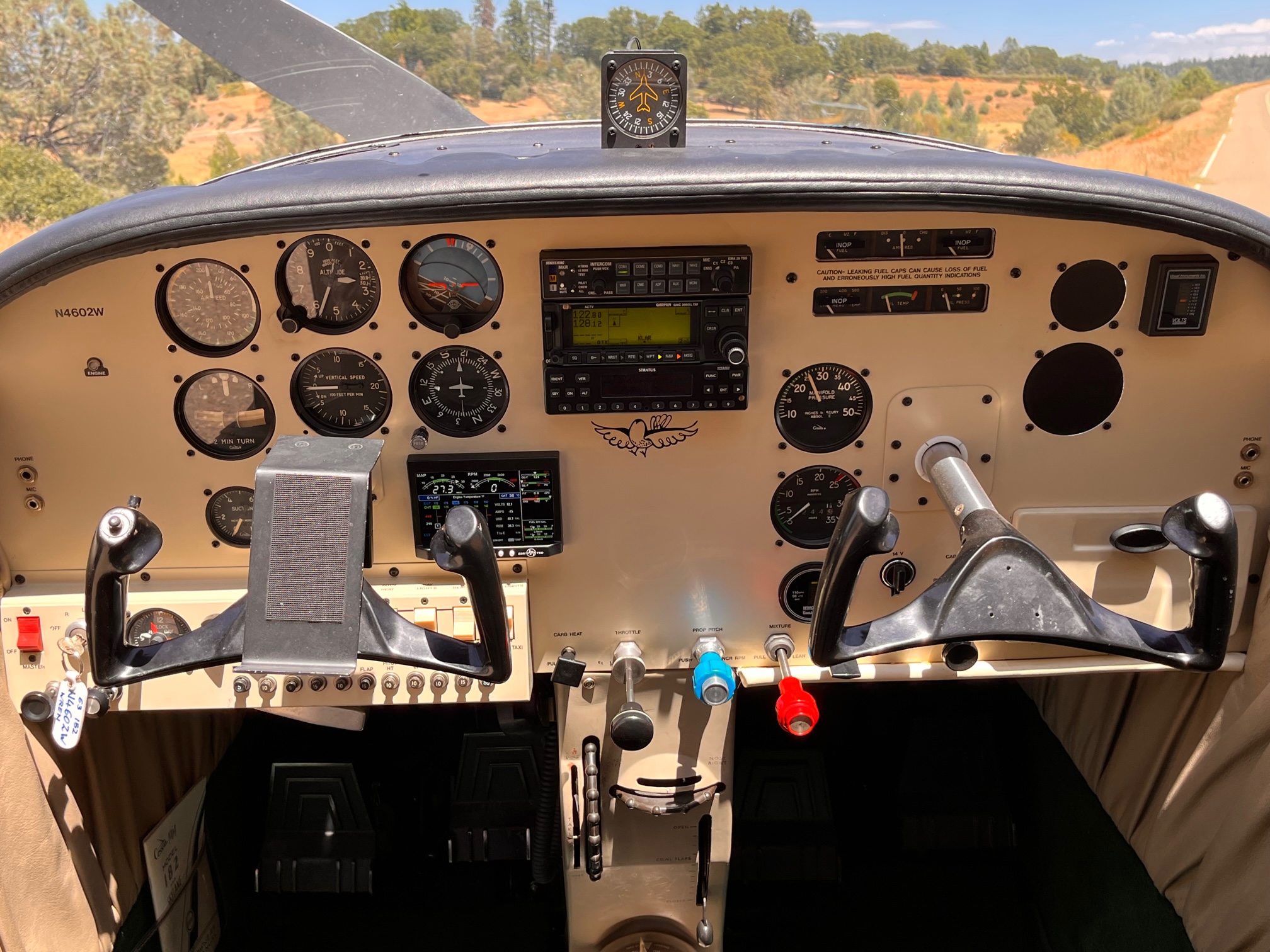 1963 Cessna 182 WREN 460 - SOLD - N4602W