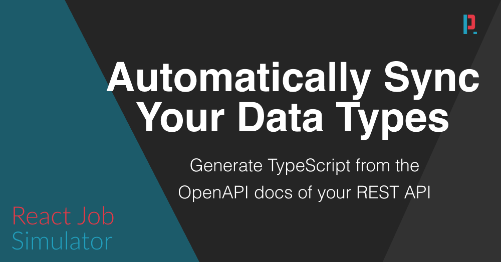 React REST APIs End To End TypeScript Based On OpenAPI Docs