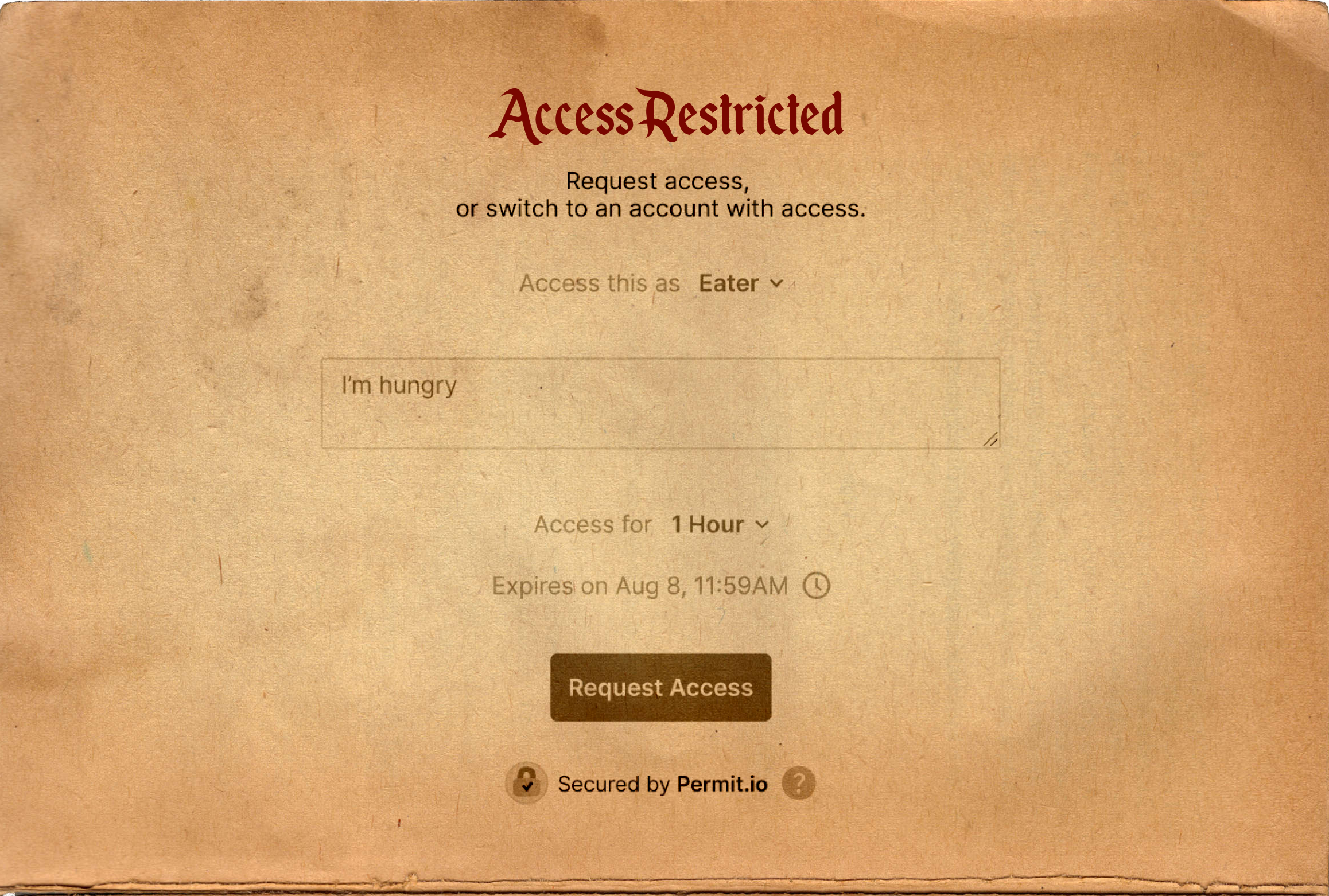 Turning Secure Access Into Child’s Play with Permit Access Request APIs