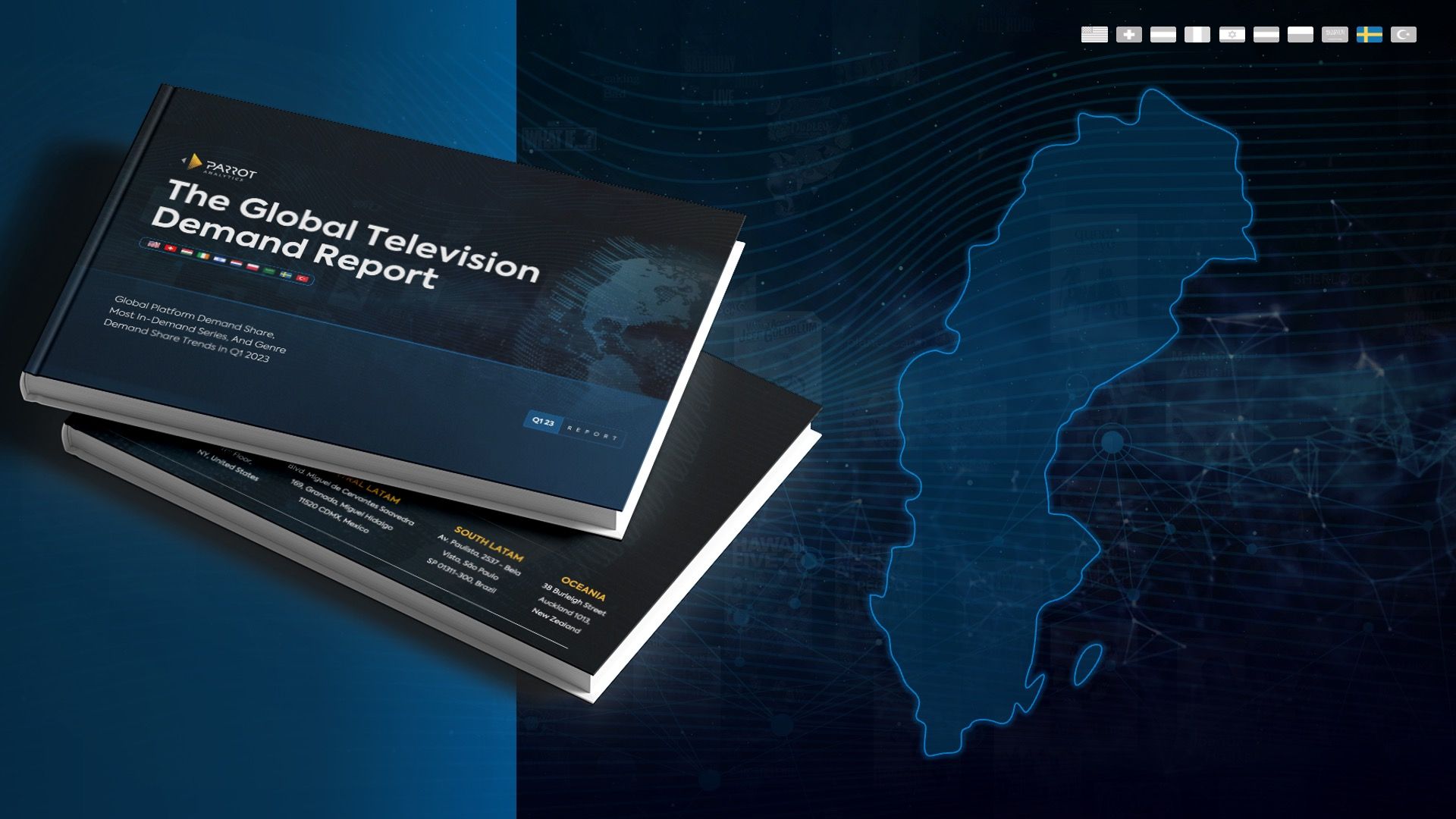 Sweden television and streaming market share analysis Q1 2023: Netflix ...