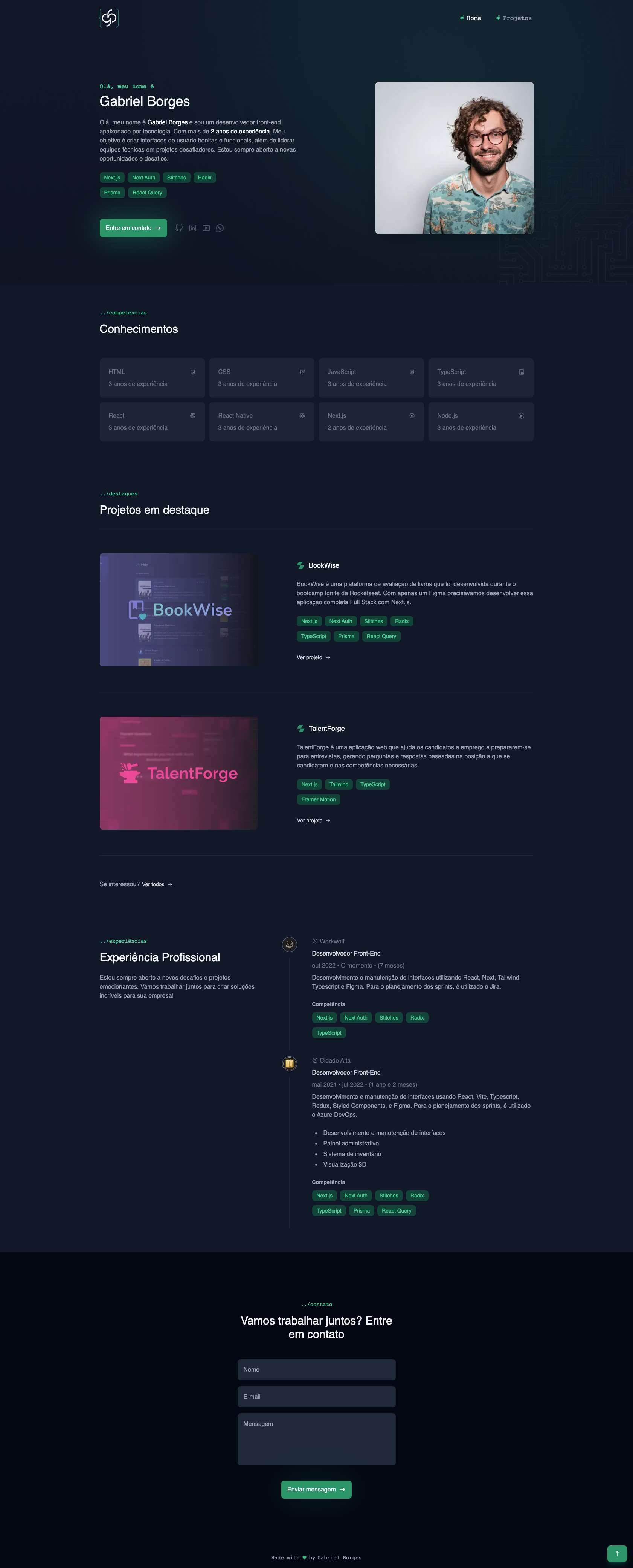 Portfolio Tutorial 2023 | GB Dev