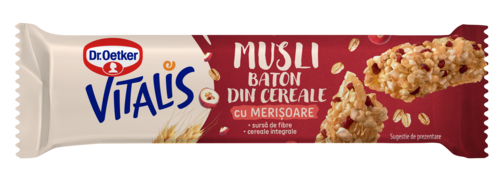 Vitalis batoane cereale merisoare - Batoane Musli Vitalis | Dr. Oetker