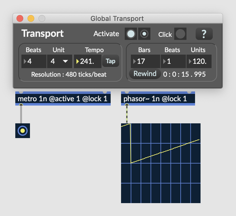 Transports and Synchronization | Cycling '74