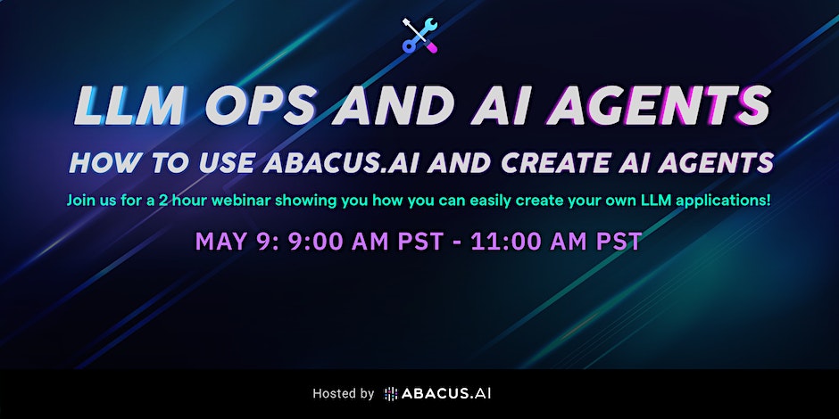 LLM Ops and AI Agents - How to use Abacus.AI and Create AI agents & get ...