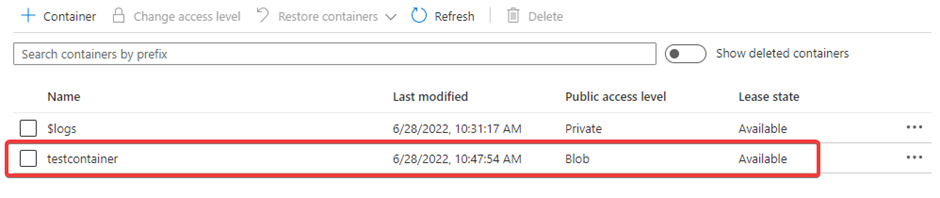 Getting started with Cloud Storage - Microsoft Azure