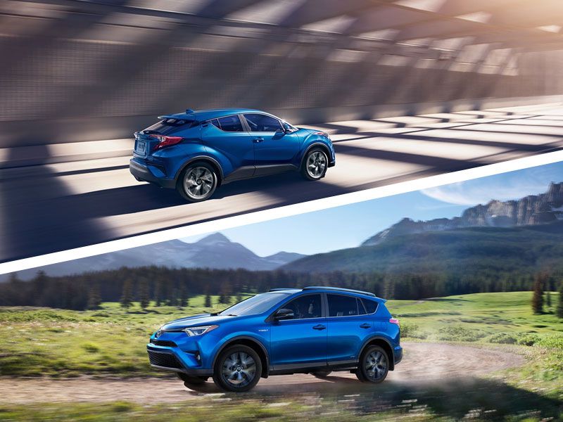 2018 Toyota C-HR vs 2018 Toyota RAV4: What's the Difference? | Autoweb