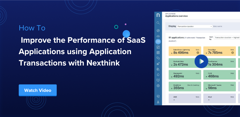 Watch How To Improve the Performance of SaaS Applications using Application Transactions with ...
