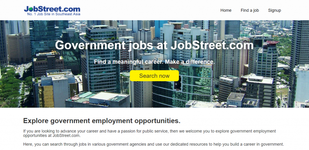 The most important thing when applying for government jobs - Jobstreet ...
