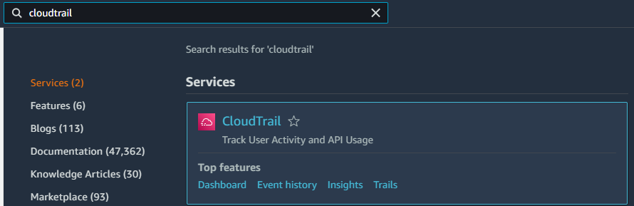 How to Use AWS CloudTrail: Creating Trails
