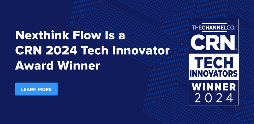 Nexthink Flow Is a CRN 2024 Tech Innovator Award Winner | Nexthink