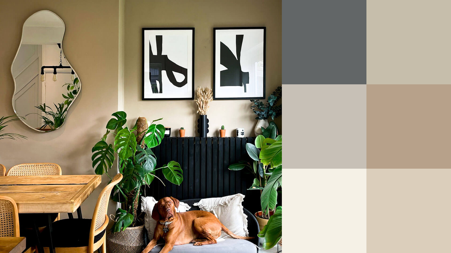 Eclectic Style: Paint Colour Mood Boards | Lick