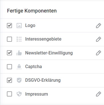 Successfully set up newsletter registration form