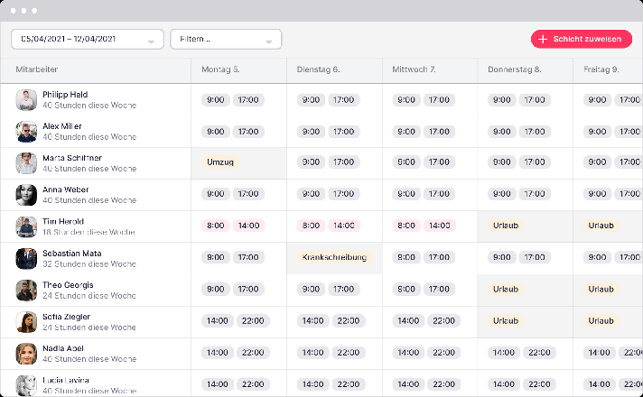 Einsatzplanung in Excel: So geht's